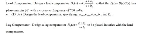 Solved R D 9 G S Y 4 Consider The Standard Unity Gain Chegg Com