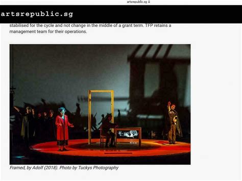 The Fingers Players 2018 Framed By Adolf By Chong Tze Chien Tuckys