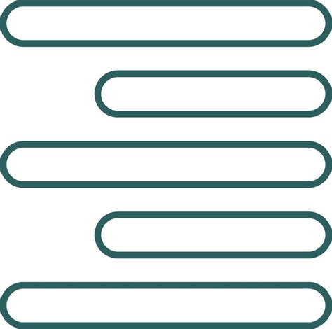Horizontal Right Align Line Gradient Icon 39011477 Vector Art At Vecteezy
