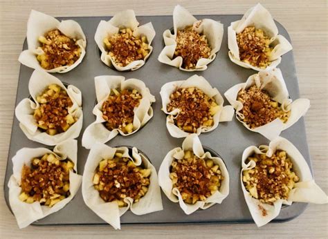 Кошнички от кори за баница с ябълки Perfettissimo