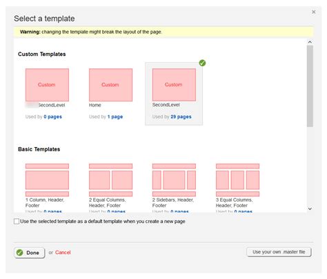 Sitefinity Template Williamson