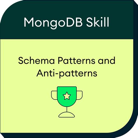 Mongodb Schema Design Patterns And Anti Patterns Skill Badge Credly