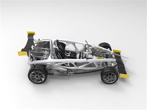 Ariel Atom Generative Design Chassis 3d Model Cgtrader