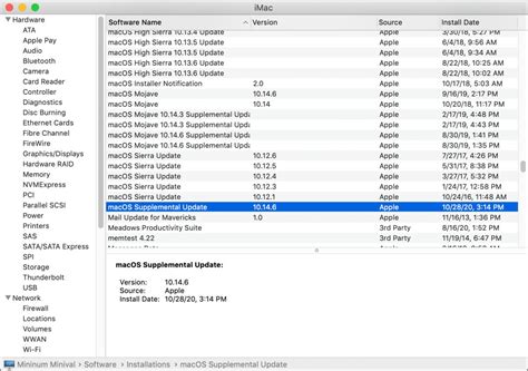 How To Check A Macs Operating System Upgrade History