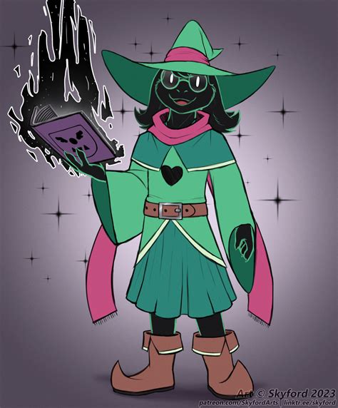 My Ralsei Redesign [art By Me Skyford Arts] R Deltarune