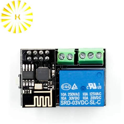 Esp8266 Esp 01s 5v M Dulo De Rel Wi Fi Coisas Casa Inteligente