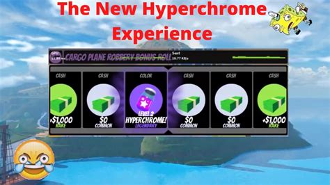 The New Hyperchrome Experience Roblox Jailbreak Youtube