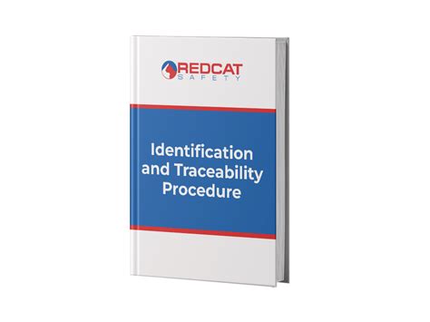 Identification And Traceability Procedure Redcat Safety