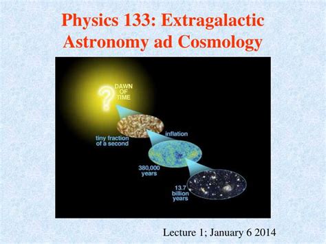 PPT Physics Extragalactic Astronomy Ad Cosmology PowerPoint Presentation ID