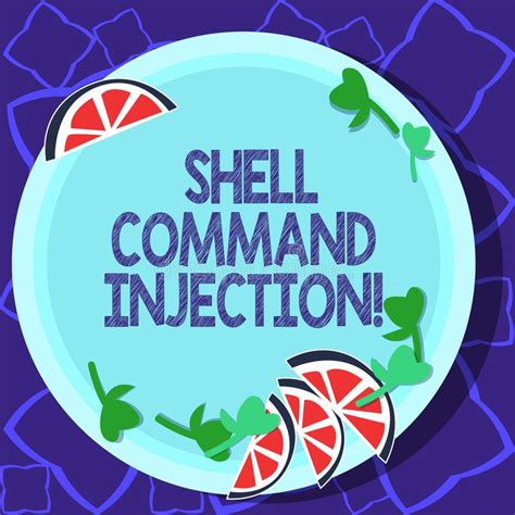 Handwriting Text Writing Shell Comanalysisd Injection Concept Meaning Used By Hackers To