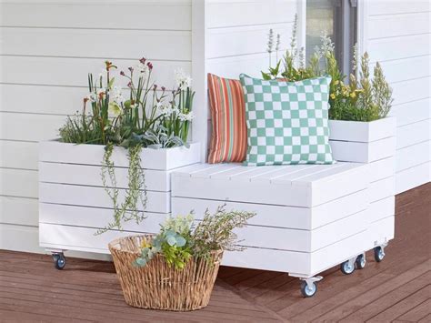 Build A Modular Planter Bench Bunnings Australia