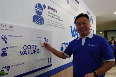 Seatrium On Linkedin Seatrium Seatrium Seatrium Safety People Integrity Excellence