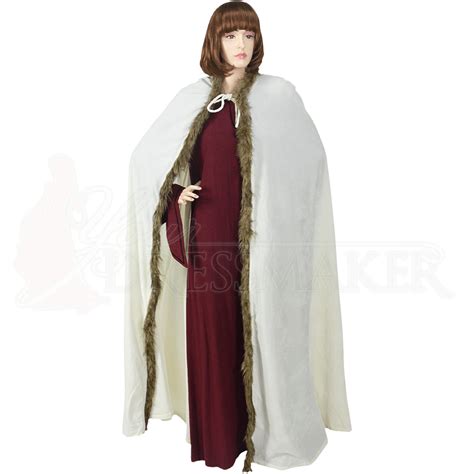 Fur Trimmed Cloak Mci 312 By Medieval And Renaissance Clothing