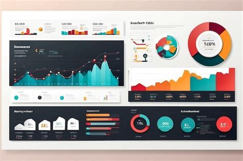 premium ai image graphically representation of a chart