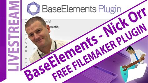 Filemaker Ultimate Free Plugin Baseelements Nicholas Orr Youtube