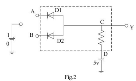 Or Gate Circuit Diagram Using Diode