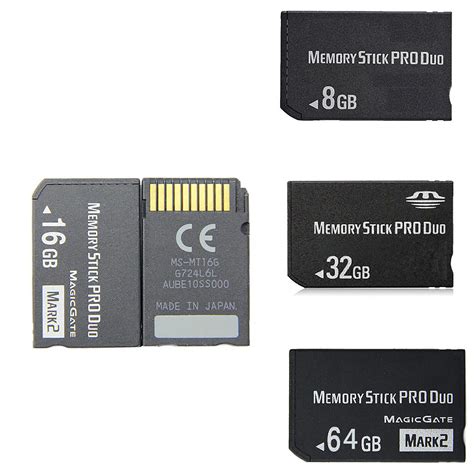 Memory Stick Pro Duo Adapter Card For 2000 3000 Cybershot Camera Ebay