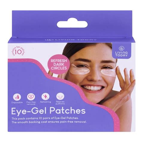 Living Today Under Eye Gel Patches 10 Pack Harris Scarfe