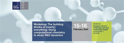 the building blocks of nearly everything using computational