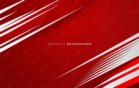 Premium Vector Red Modern Abstract Background Design
