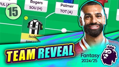 Fpl Gw15 Team Selection 💨 💨 Youtube
