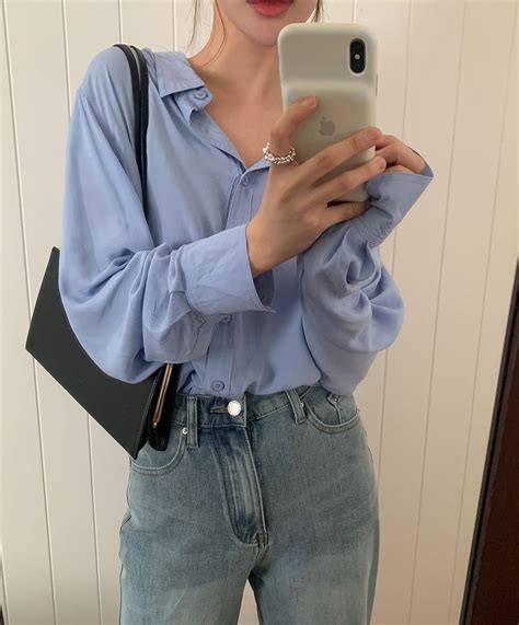 니어웨어 봄셔츠🌸 언유즈얼리 모에트 셔츠 7color 여리핏루즈핏긴팔긴팔셔츠레이어드셔츠데일리룩당일배송