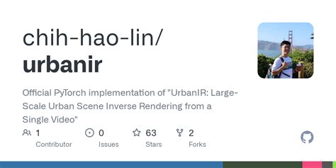 Github Chih Hao Linurbanir Official Pytorch Implementation Of