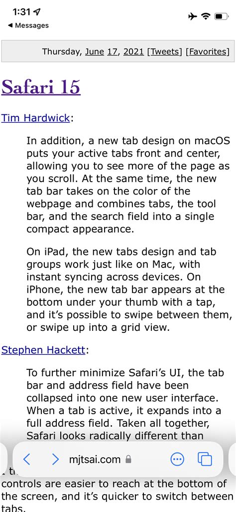 Daring Fireball Regarding The Safari 15 Public Betas For Mac And Ios