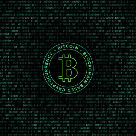 Hacker On Binary Code Background Royalty Free Vector Image