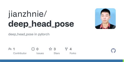 Github Jianzhniedeepheadpose Deepheadpose In Pytorch
