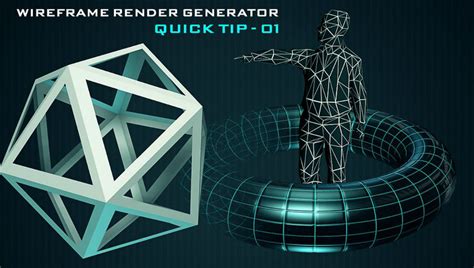 Download Wireframe Generator Tool For CINEMA 4D CG Daily News