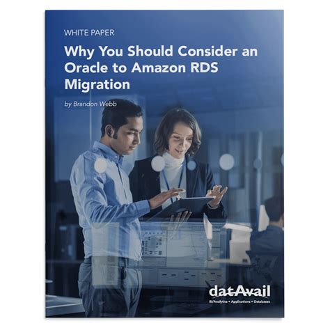 White Paper Why You Should Consider An Oracle To Amazon Rds Migration Datavail