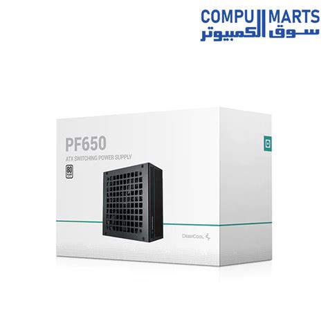 Deepcool Pf650 650 Watt 80 Plus Standard Power Supply Psu For Gaming