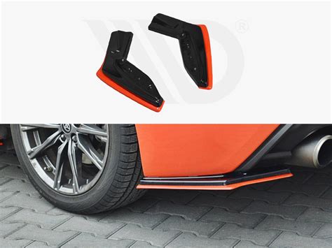 Maxton Design Rear Side Splitters V2 Toyota Gt86 Facelift Ultimate