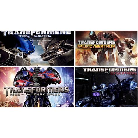 Transformers Fall Of Cybertron War For Cybertron Rise Of The Dark