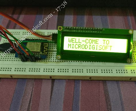 Internet Clock Using Nodemcu Esp8266 And 16x2 Lcd Without