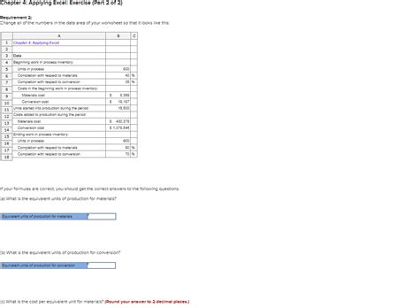 solved chapter 4 applying excel exercise part 2 of