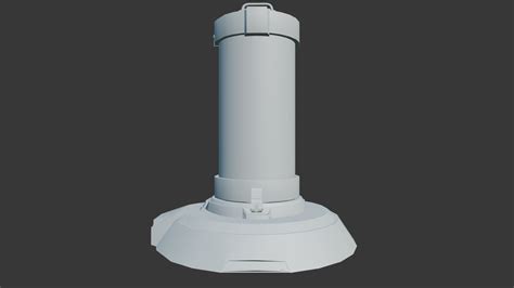 3d Model Capsule 3d Model Game Asset Vr Ar Low Poly Cgtrader