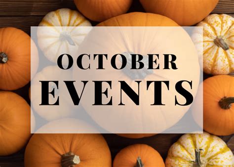 October Events 2023 Lighthouse Vision Loss Center