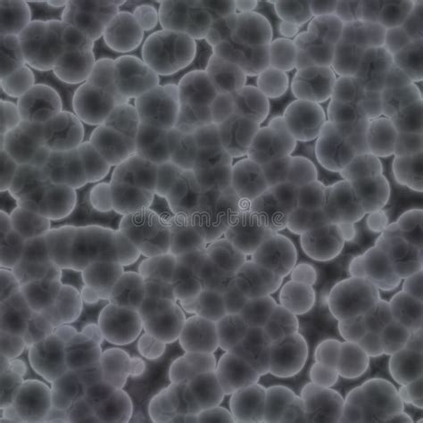 Seamless Ilustration Pattern Of Germs And Bacteria Beautiful Abstract Background Stock