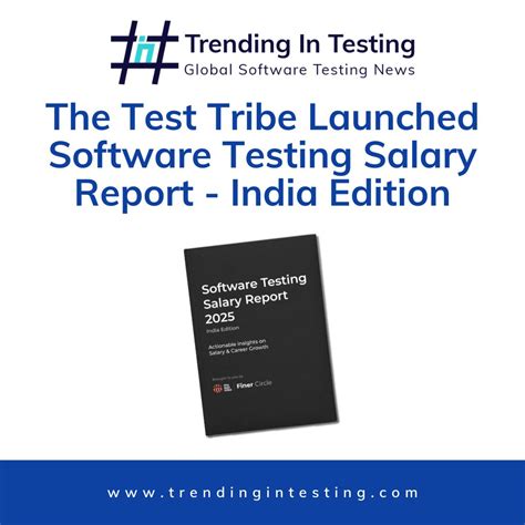 Trending In Testing On Linkedin Softwaretesting Careergrowth Salaryreport Thetesttribe