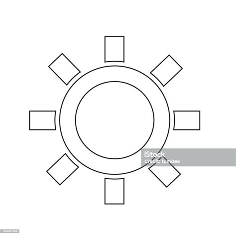 Ilustración De Ilustración De Vector Icono Del Tiempo Y Más Vectores