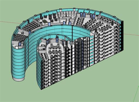Pentagon Building Skp Model Thousands Of Free Cad Blocks