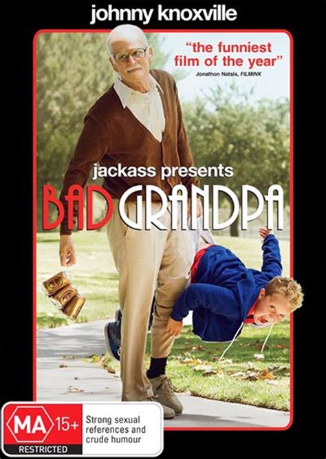 Buy Jackass Presents Bad Grandpa On Dvd Sanity