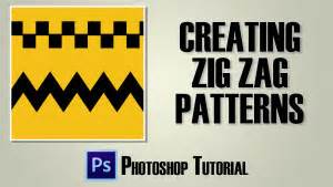 Making A Zig Zag Pattern In Photoshop Eric Renno