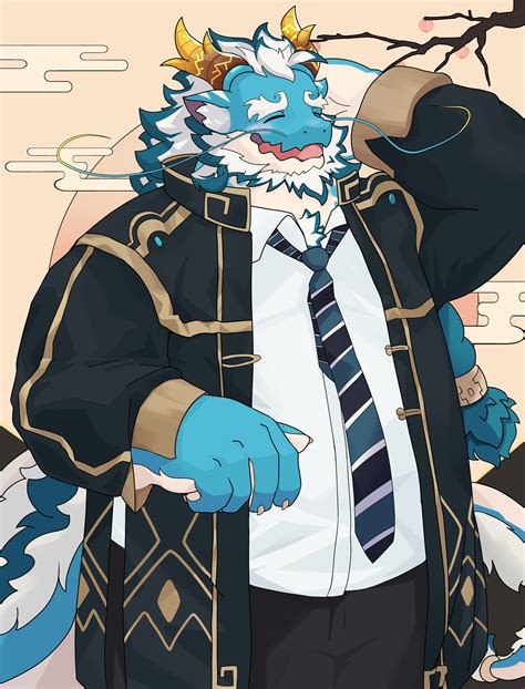 Qinglong Tokyo Afterschool Summoners Drawn By Pel Danbooru