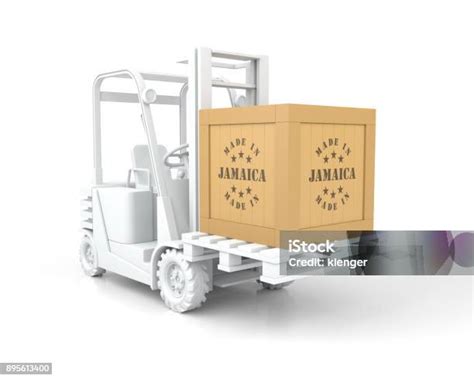 포크 리프트 트럭 자메이카 나무 상자 팔레트에서에서 만든 0명에 대한 스톡 사진 및 기타 이미지 0명 3차원 형태 고급 Istock