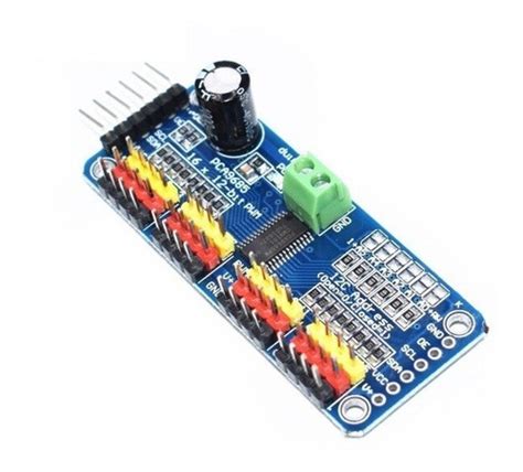 Modulo 12c Pca9685 16 Canales Pwm 12 Bits Servo Sg90 Mg995 MercadoLibre