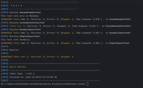 Junit 4 Conditional Test Execution And Ignoring Strategies