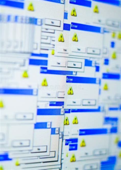 Computer Error Stock Image Image Of Electronics Hack 184179309